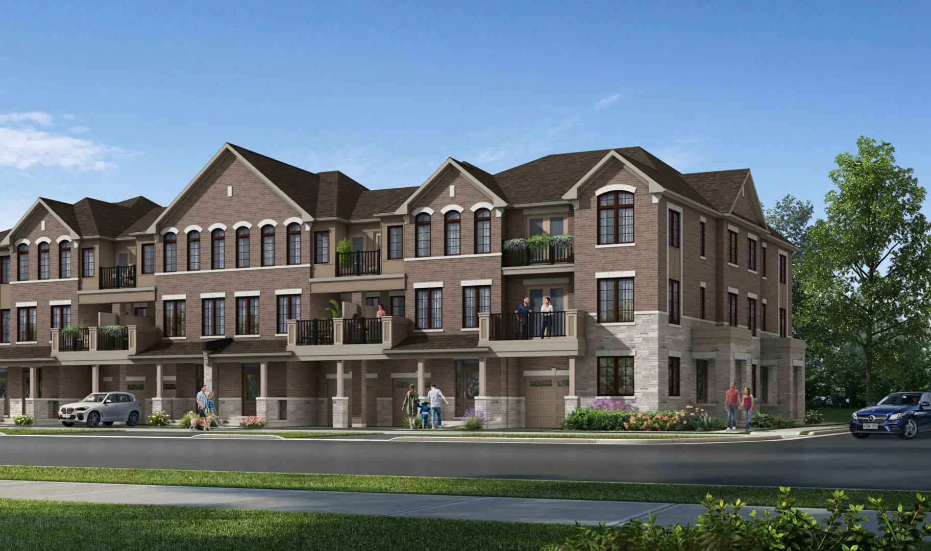 Best 3 Bedroom Townhomes - Mount Pleasant - Brampton